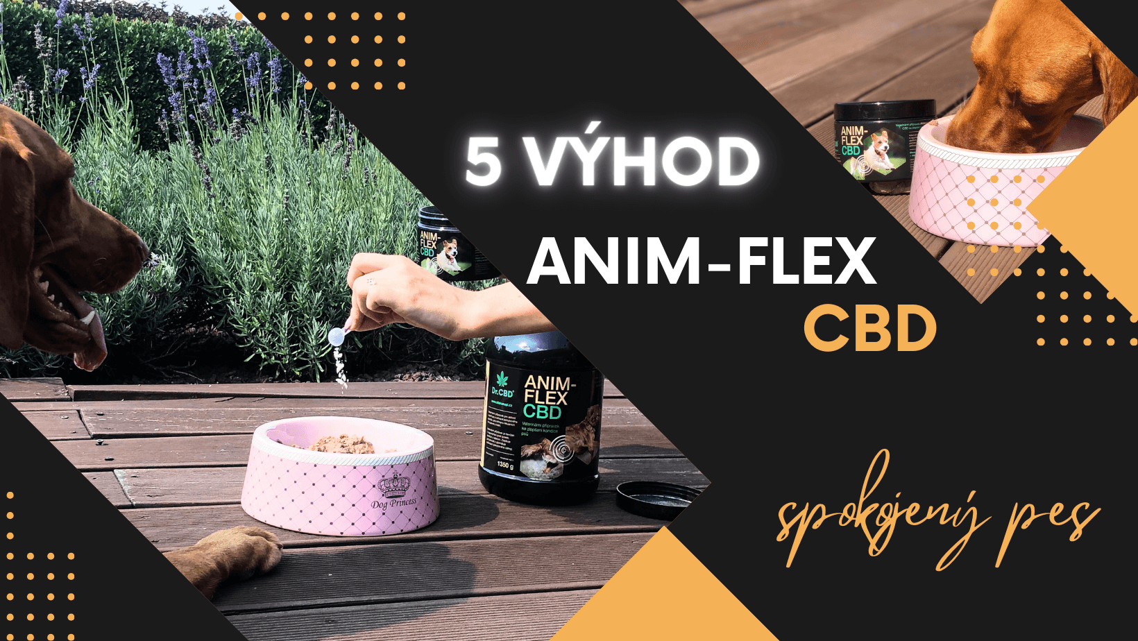 Anim-flex CBD: Kloubní výživa doporučována veterináři